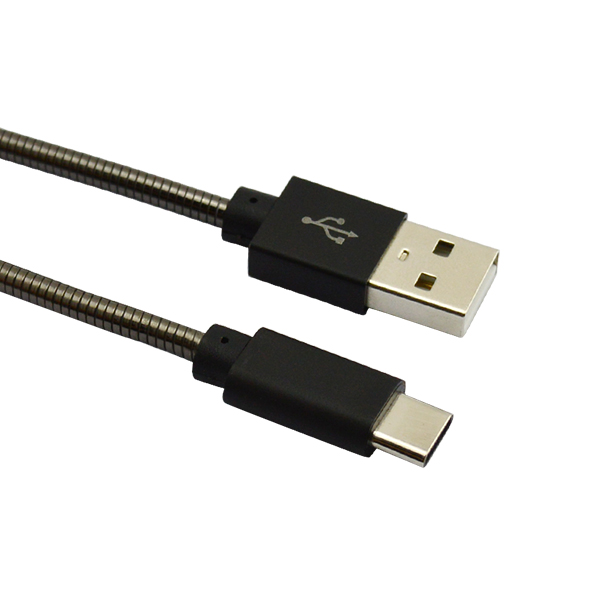 Metal Spring Body USB Type C Cable-Wholesale USB Type C Cable, Mfi ...